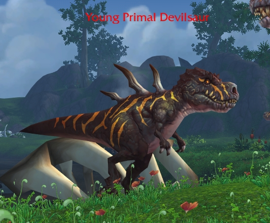 Young Primal Devilsaur - NPCs - WowDB